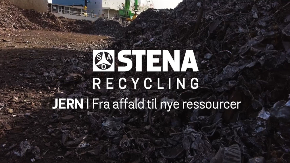 Jern fra affald til nye ressourcer | Stena Recycling DK